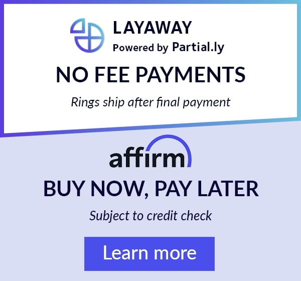 My Trio Rings | Affordable Matching His & Hers Wedding Ring Sets